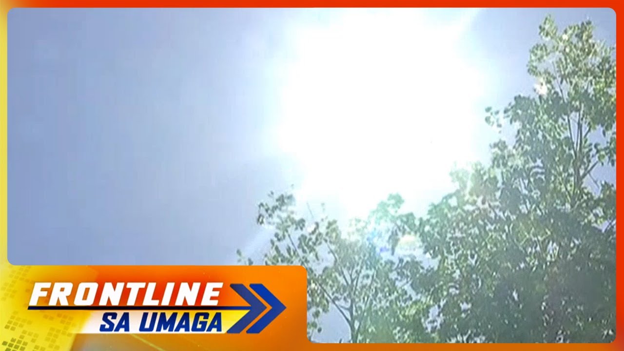 Air temperature sa Pasay, umakyat sa record-high; init ng panahon ...