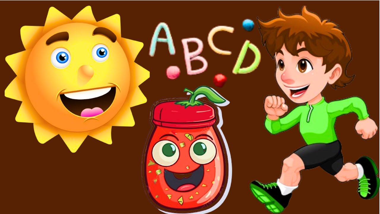 Learn ABCD | Basic English | 3 Letter Words | Toddlers | Reading ...