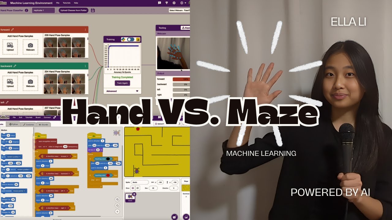 Hand VS. Maze: Building a Hand-Controlled Maze Game With Machine ...