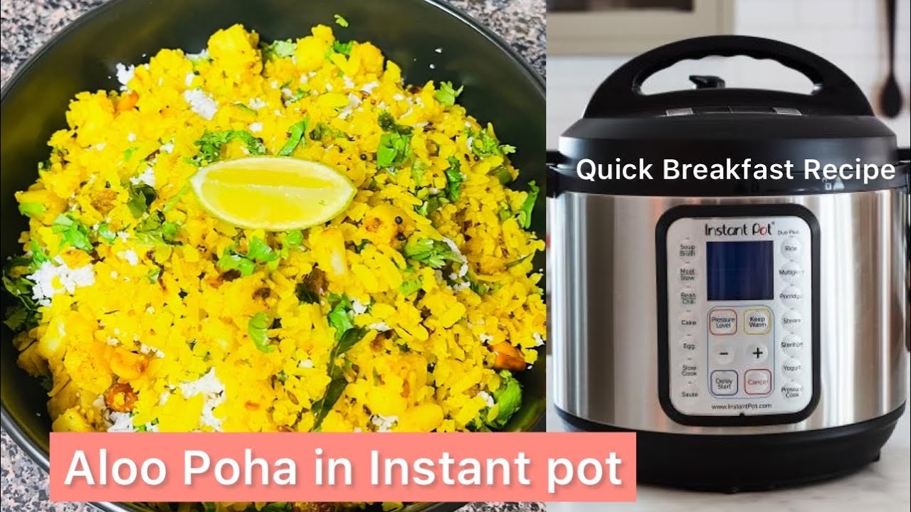 Instant Pot Aloo Poha|Poha Recipe in Tamil|Quick Breakfast Recipe|Mommy ...