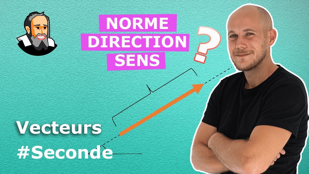 Savoir si 2 VECTEURS ont même NORME, même DIRECTION ou même SENS ...