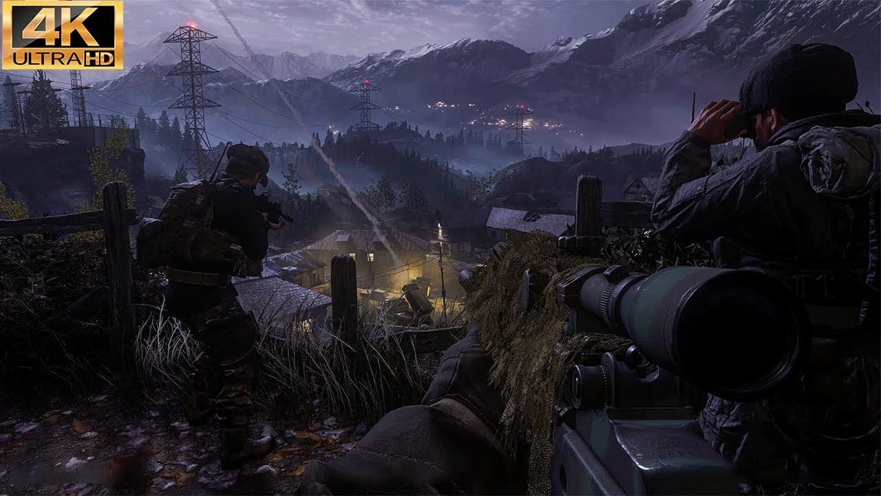 call of Duty 4: Modern Warfare act 1 Mission Blackout #gamingvideos # ...