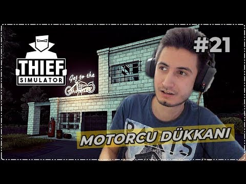 MOTOR DÜKKANINA GİRDİK 🛵 (6.000 DOLARLIK 3D YAZICI) - Thief Simulator #21