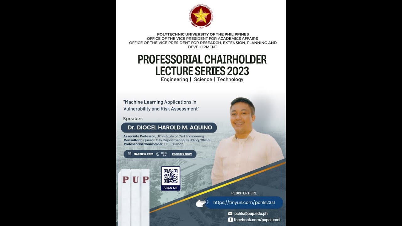 PROFESSORIAL CHAIRHOLDER LECTURE SERIES 2023 SESSION 1 - YouTube