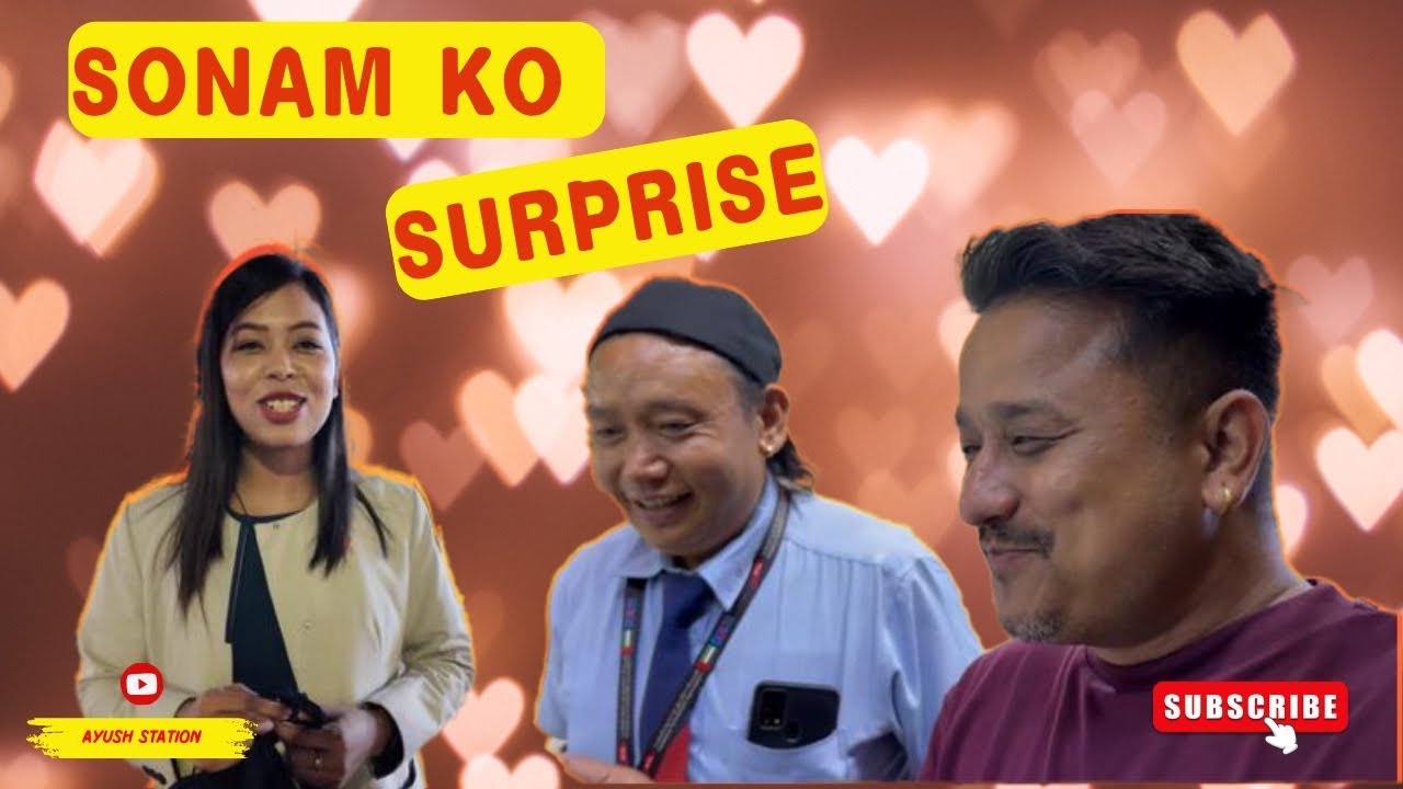 Sonam Ko Surprise | Ayush station - YouTube