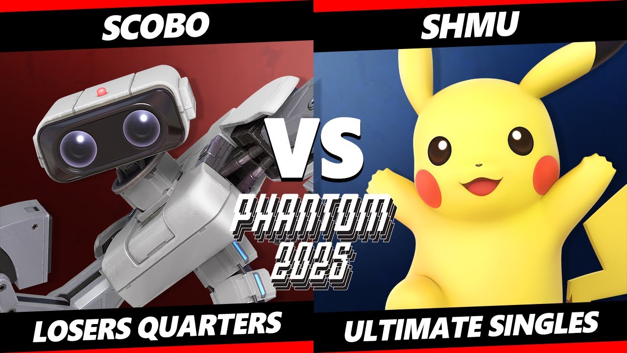 Phantom 2025 TOP 8 - Scobo (ROB) Vs. Shmu (Pikachu) Smash Ultimate ...