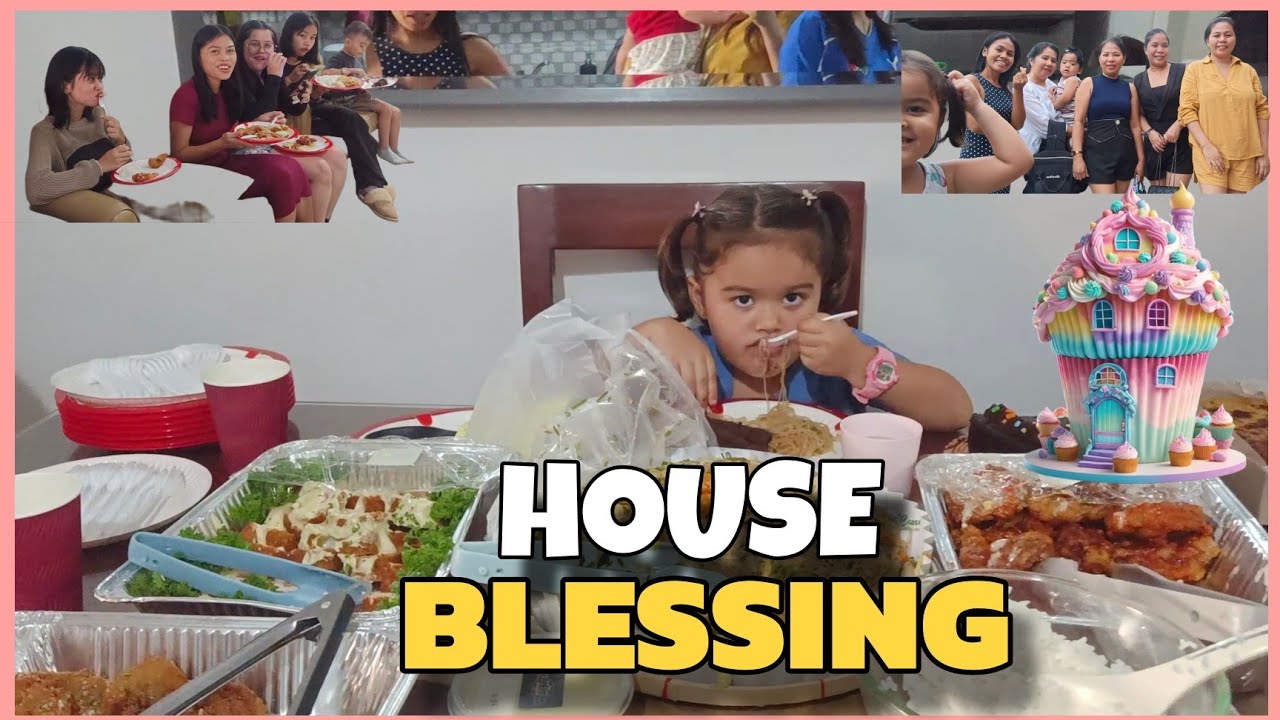 Nagpunta kame sa house bleesing ng bunso namin.. Saglit lng din nag ...