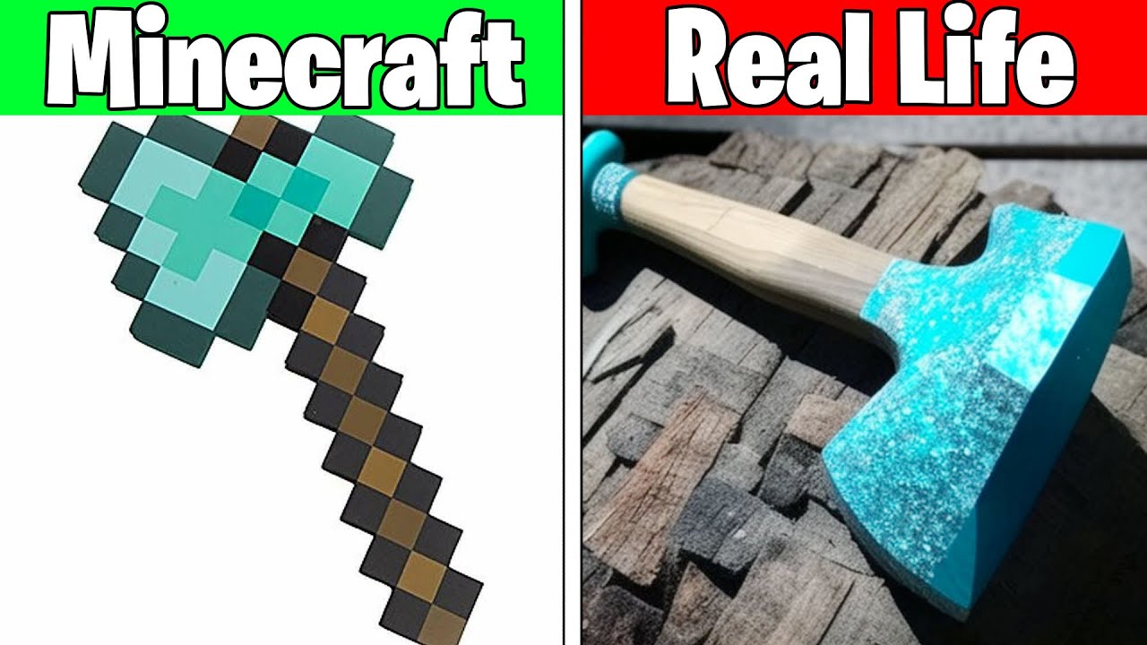 Real life vs Minecraft - Best Realistic Minecraft #56 - YouTube