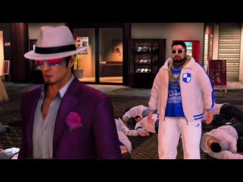 Like A Dragon Gaiden - Drip Joryu Vs The White Knights - YouTube