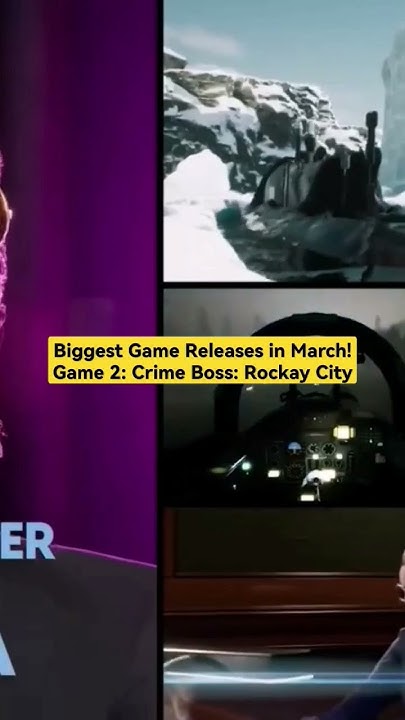 Biggest Game Releases in March! #gaming #games #pcgaming #ps5 #ps4 #xbox #crimeboss #epicgames ...