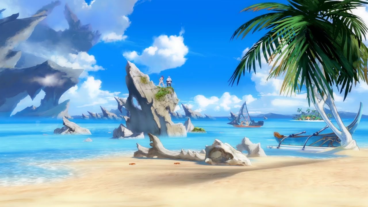 Venera Beach, Auguste Isles | Granblue Fantasy Versus - YouTube