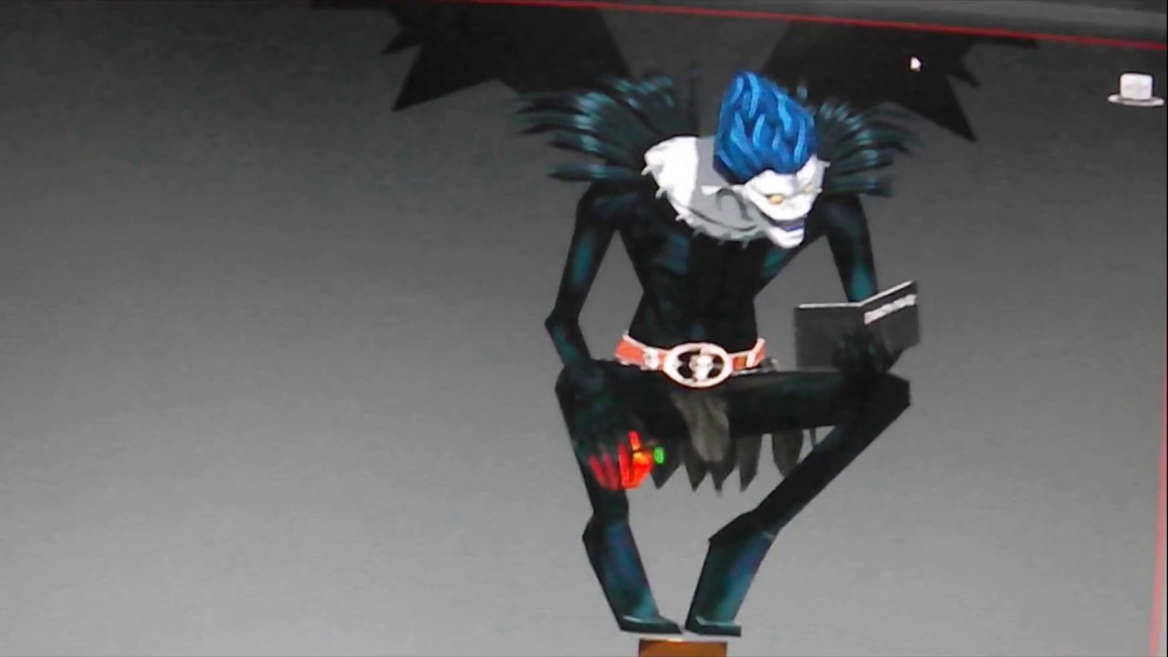 "Ryuk" Death Note, 3d (Low Poly) (PAPERCRAFT) - YouTube