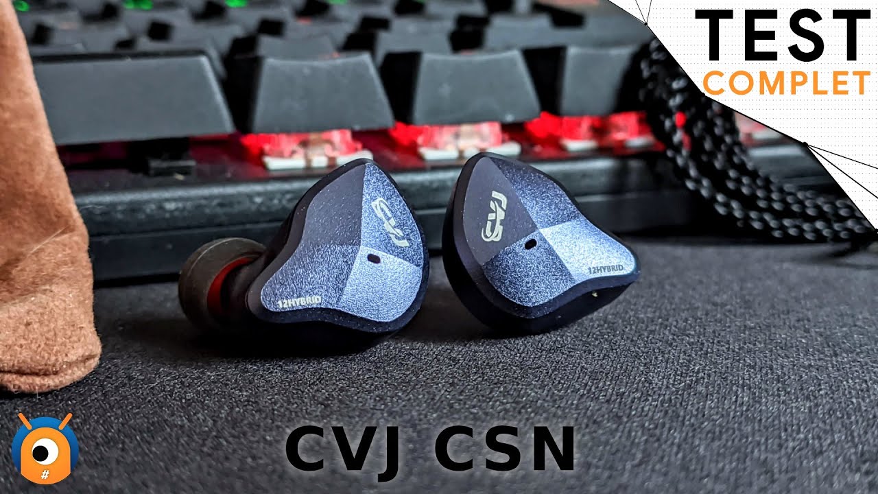 CVJ CSN : 12 drivers pour un son neutre et très brilliant et vivant ...