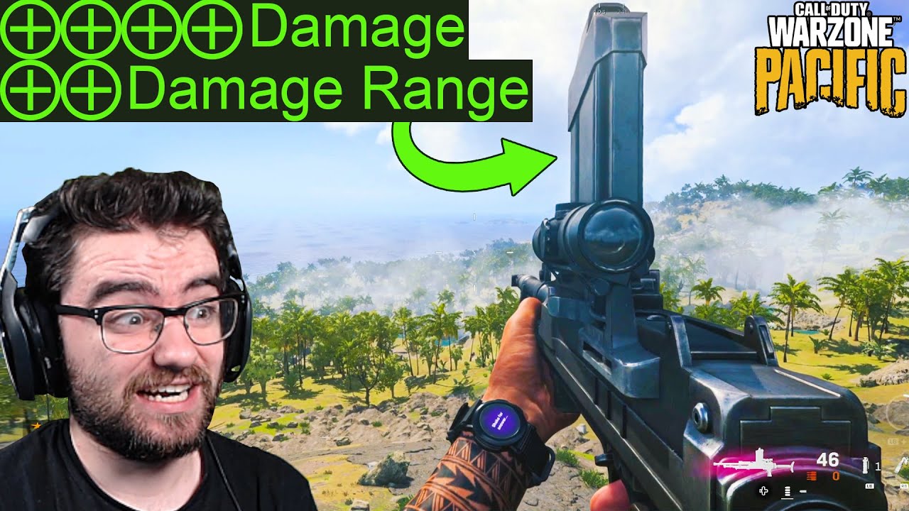 This Gun HAS MAXIMUM DAMAGE In Warzone Pacific - YouTube