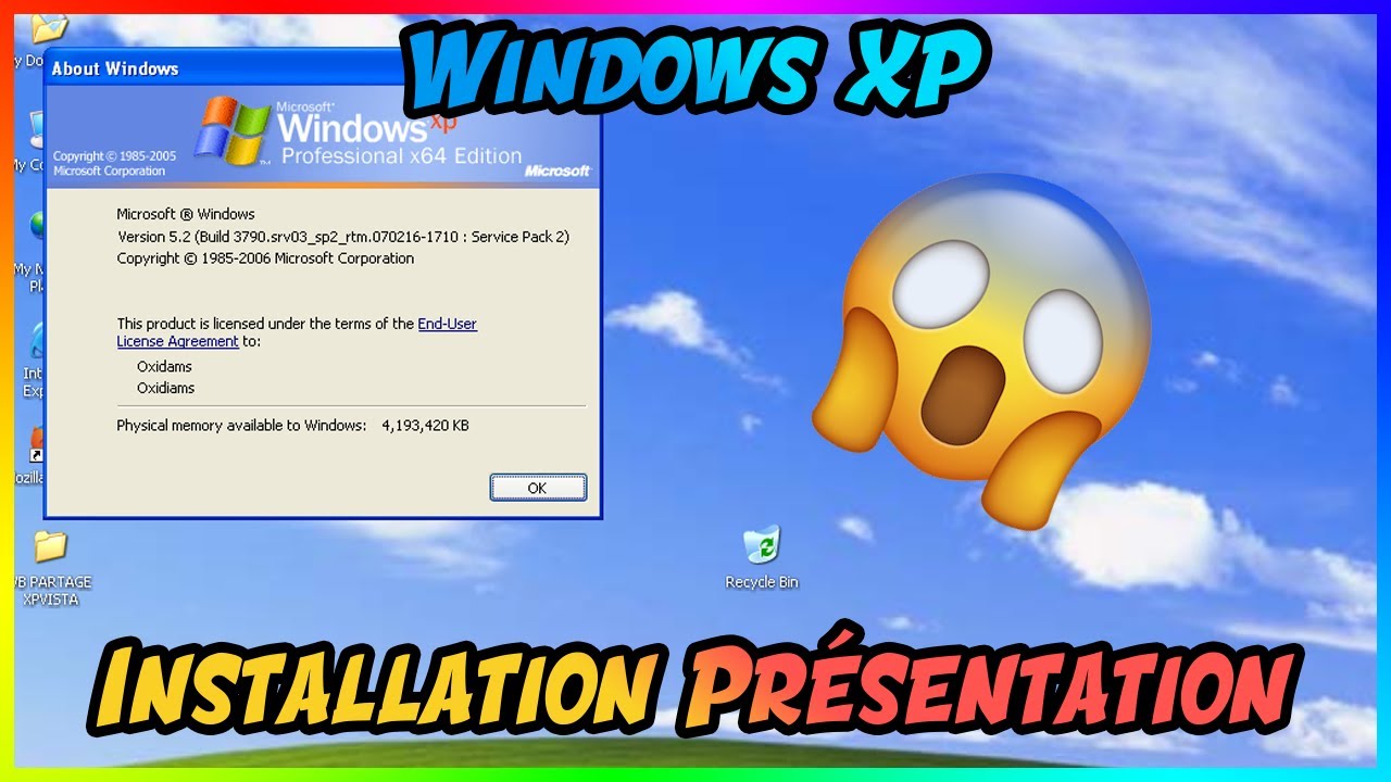 Présentation de Windows XP - YouTube