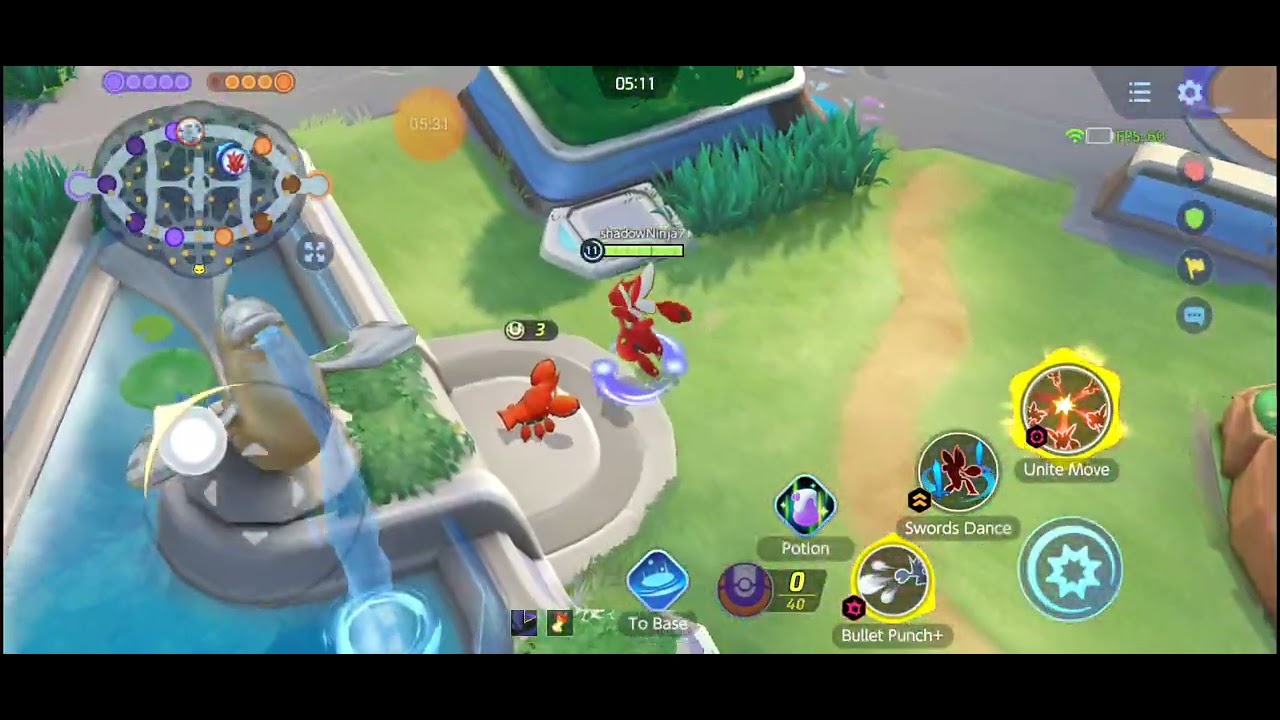 playing (Pokemon unite) with friend - YouTube