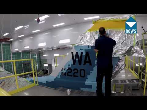 Air Force F-16 Aggressor Jet Emerges In Su-57-Like \