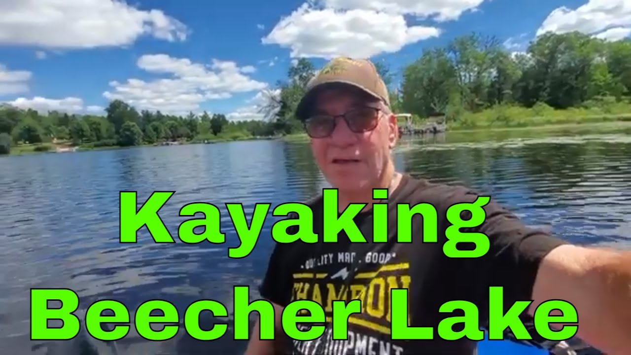 Floating around Beecher Lake Wisconsin - YouTube