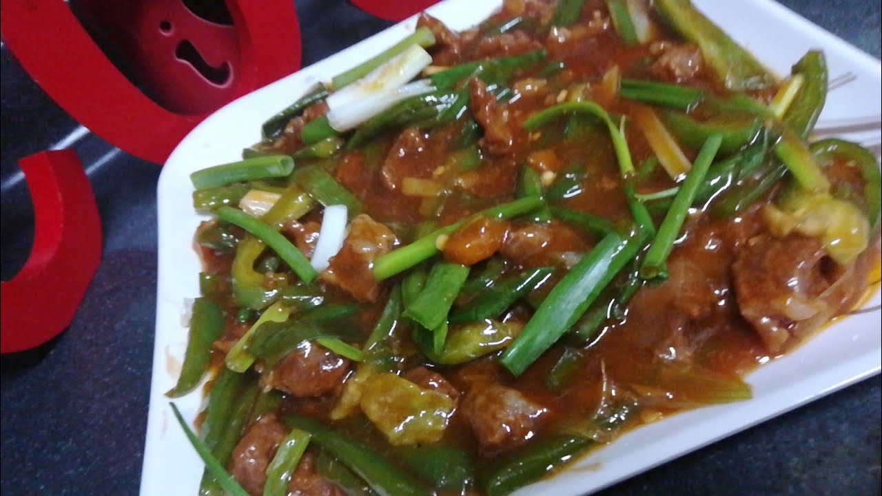 Beef Manchuria recipe||Arabian cooking house || - YouTube