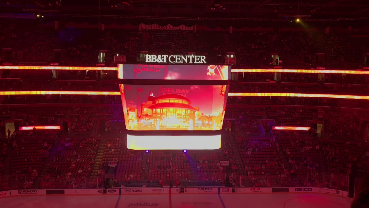Florida Panthers Intro (Live) - YouTube