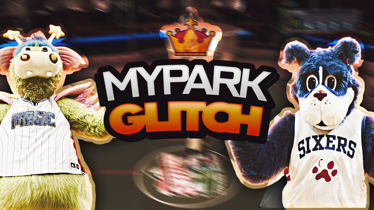 NBA 2K17 - MYPARK REP GLITCH - LEGEND, SUPERSTAR, MASCOT 🔥😂 - YouTube