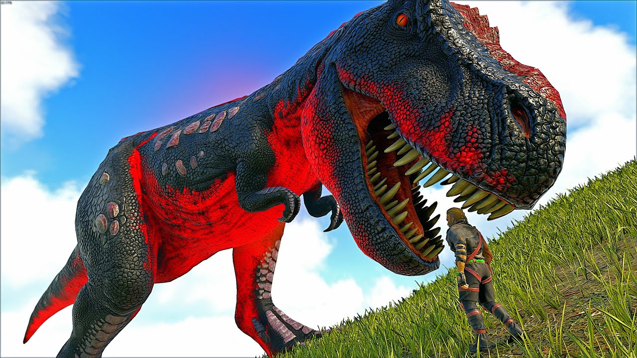 I tamed THE KING of all ALPHAS!! The ALPHA REX! | Ark Modded Extinction ...