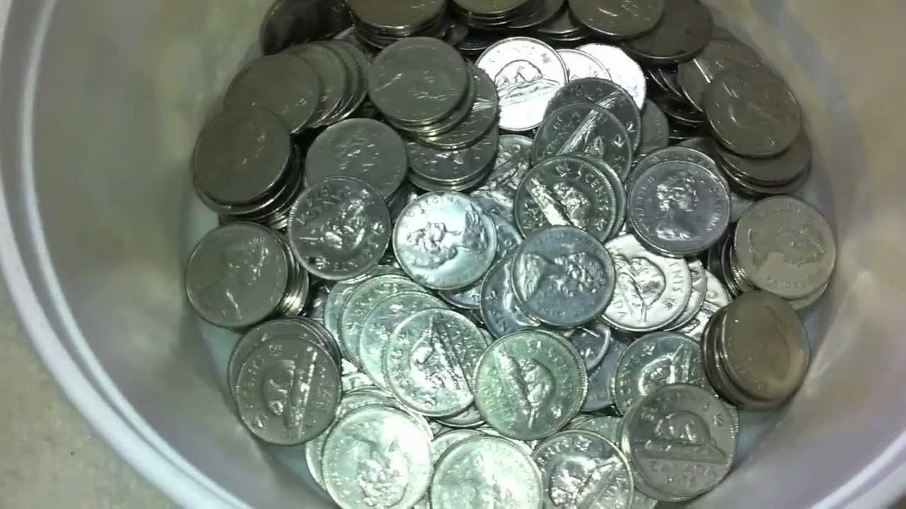 Coin Roll Hunting - Nickel Box #10 (166 99.9% Nickels Found!) - YouTube