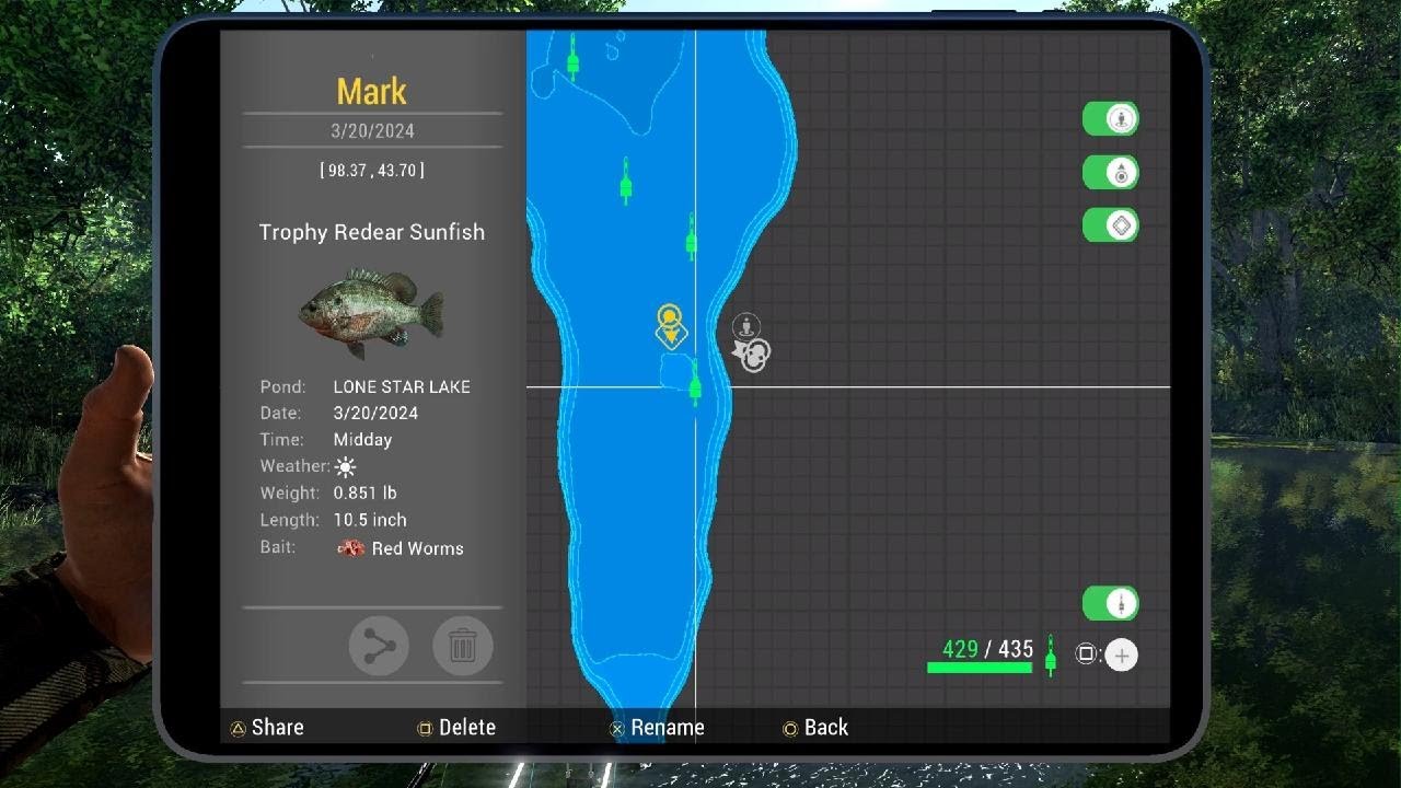 Fishing Planet - Trophy Redear Sunfish - Lone Star Lake - YouTube