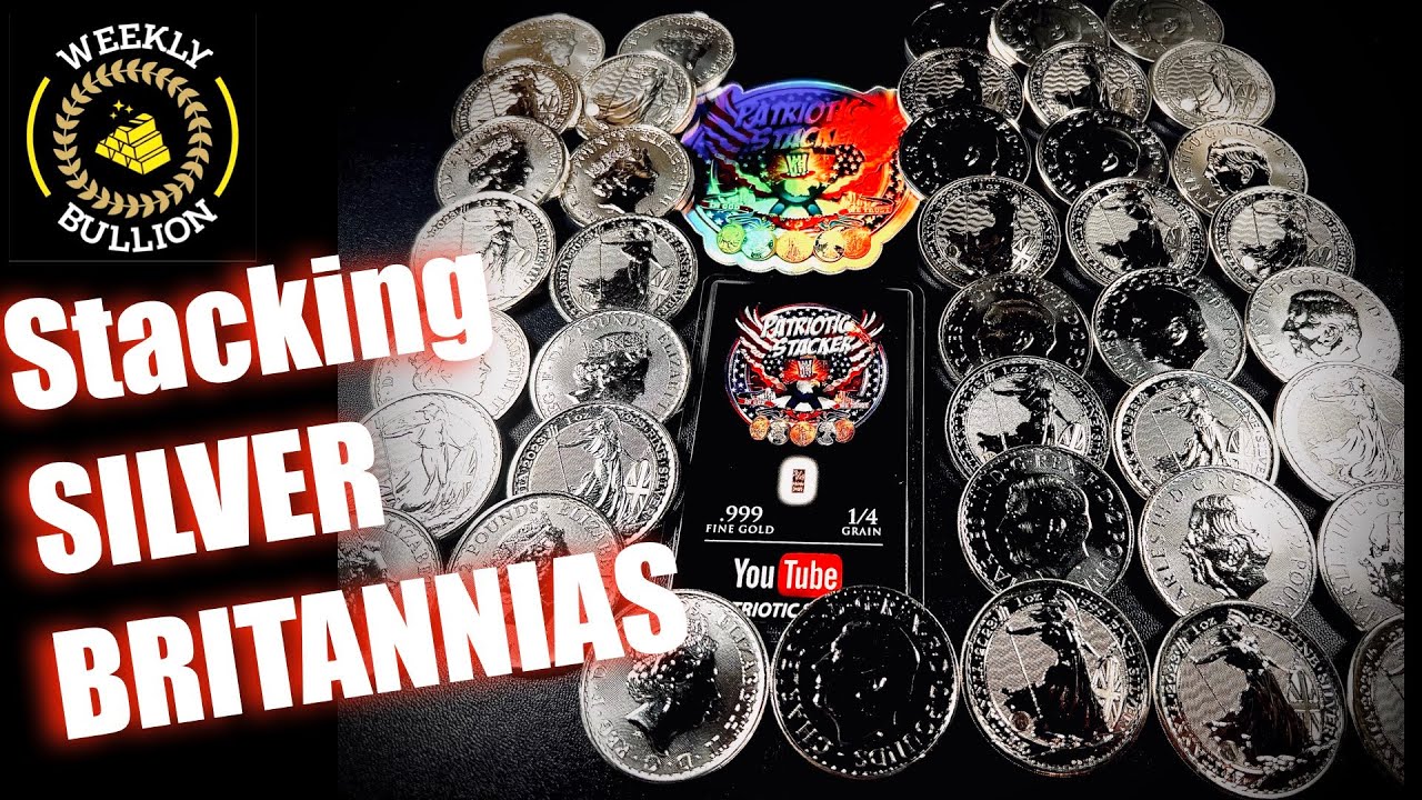 HOW To STACK SILVER Britannias - YouTube