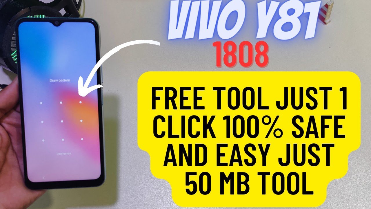 Vivo Y81 Reset One Click Tool | Vivo 1808 Unlock Password Pattren - YouTube
