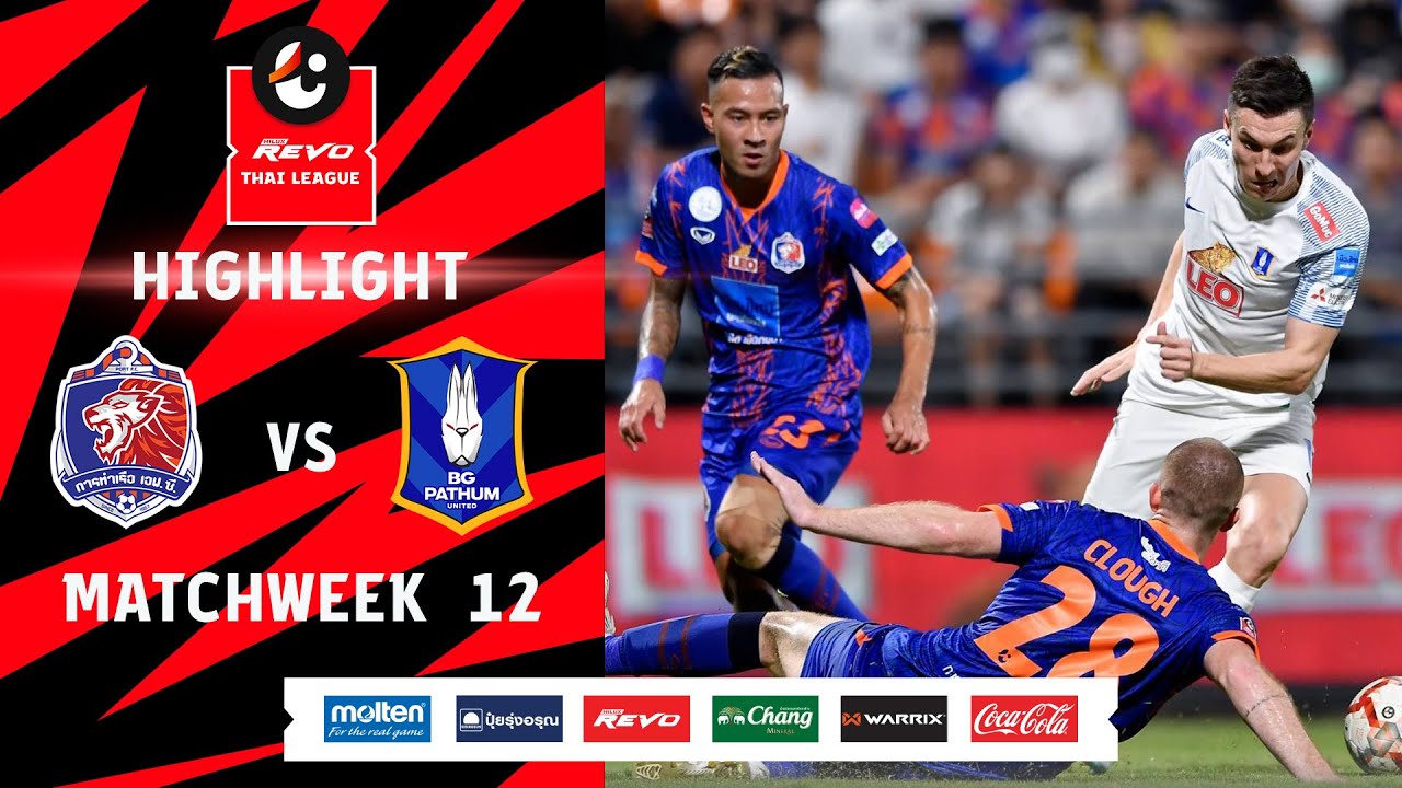 Thai Port FC vs BG Pathum United (2 Dec 2023) 🔥 Video Highlights ...