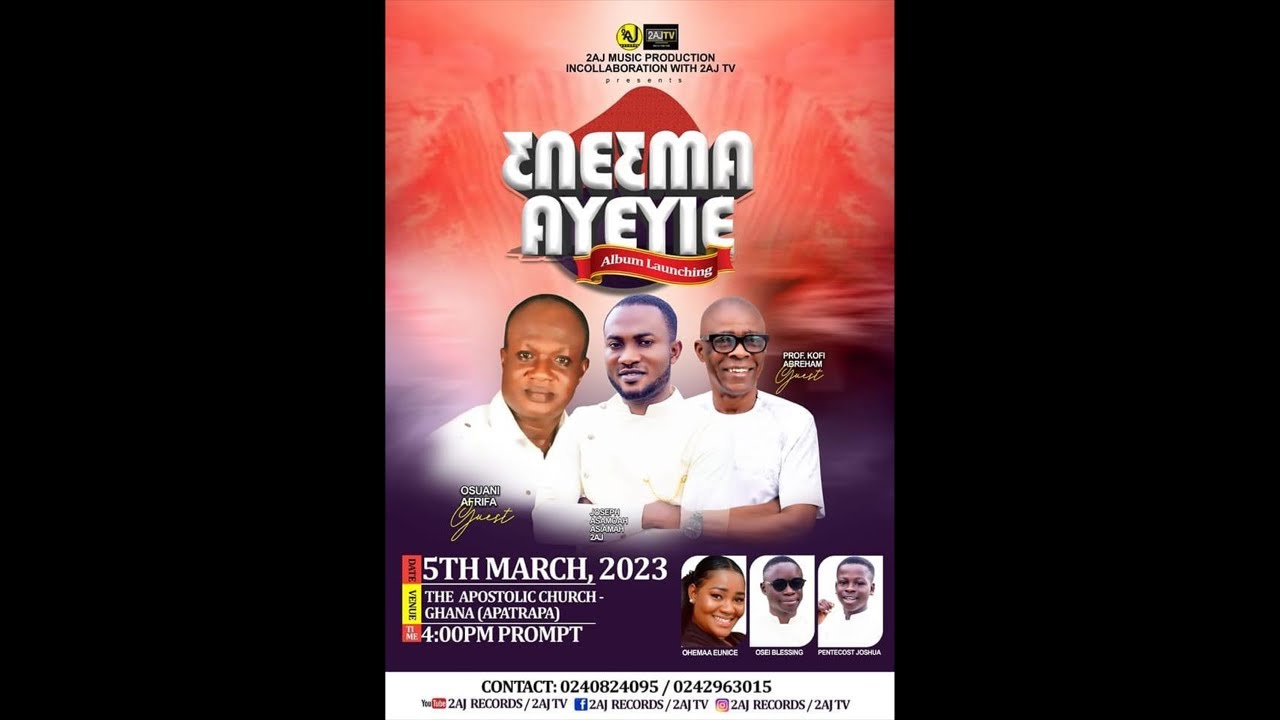 Sunday is the launching Eniema Ayeyie - YouTube
