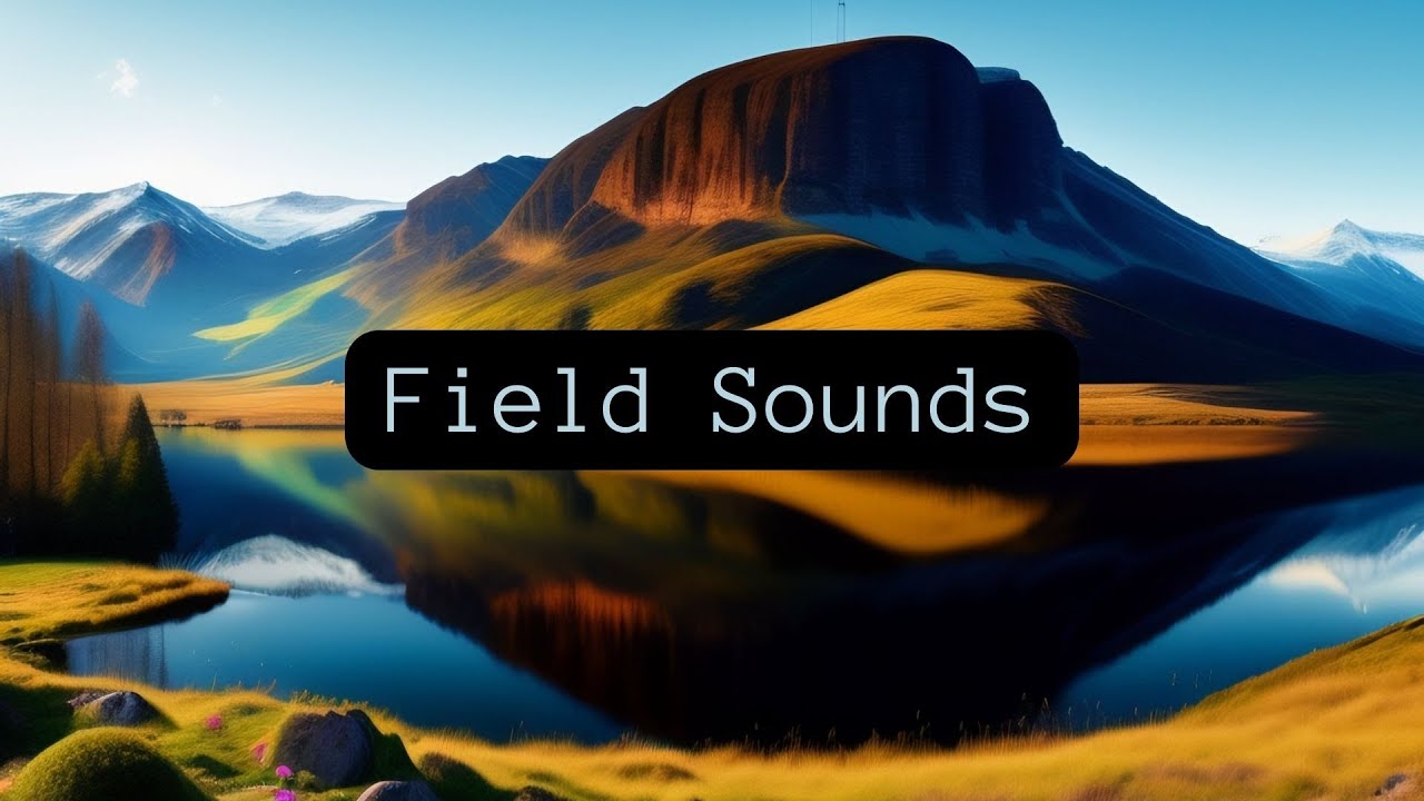 Relaxing FIELD Sounds | Nature's Oasis | Relaxation, Meditation, Sleep ...