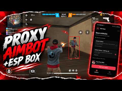 NOVO PROXY ANDROID KM TEAM V3.0 COM AIMBOT CABEÇA + ESP BOX ATUALIZADO