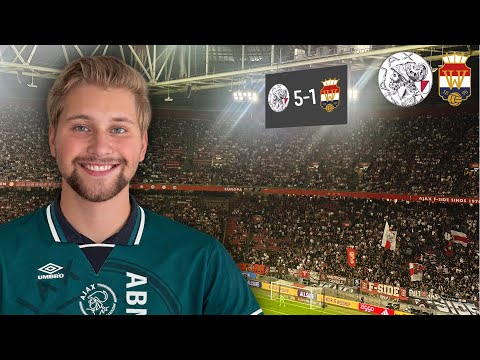 ABSOLUTE SCENES AS AJAX WIN 5-1!! Ajax - Willem II Matchday Vlog