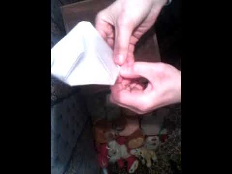 как сделать надувное сердечка origami