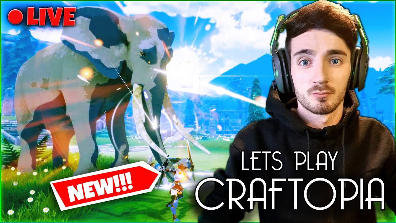NEW SURVIVAL GAME | Lets Play: Craftopia - YouTube