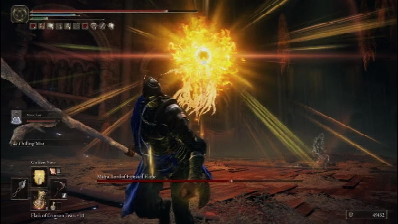 Elden Ring DLC Boss Midra, Lord of the Frenzied Flame - YouTube