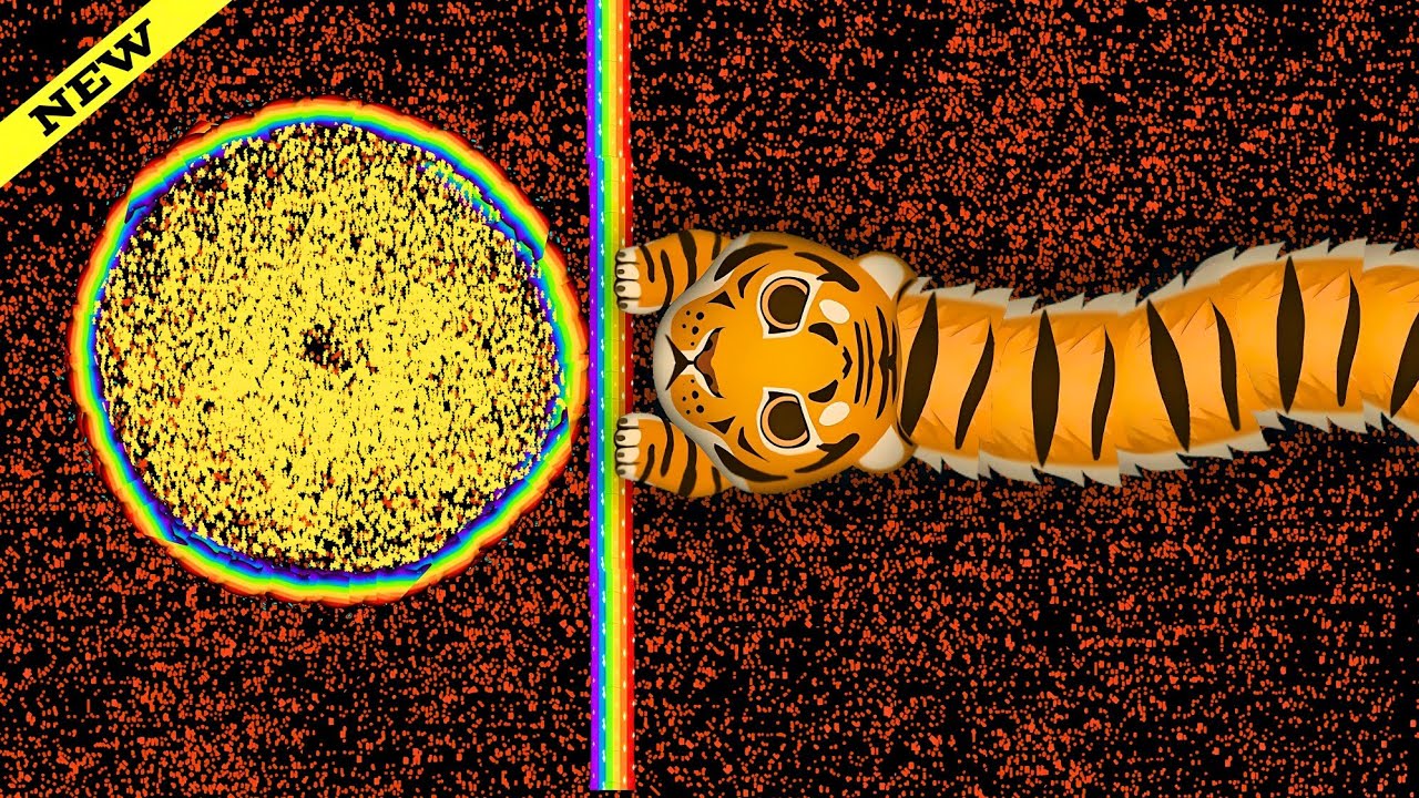 Snake io Boss 🐍 Taiga Snake io Gameplay popular snake game NETFLIX ...