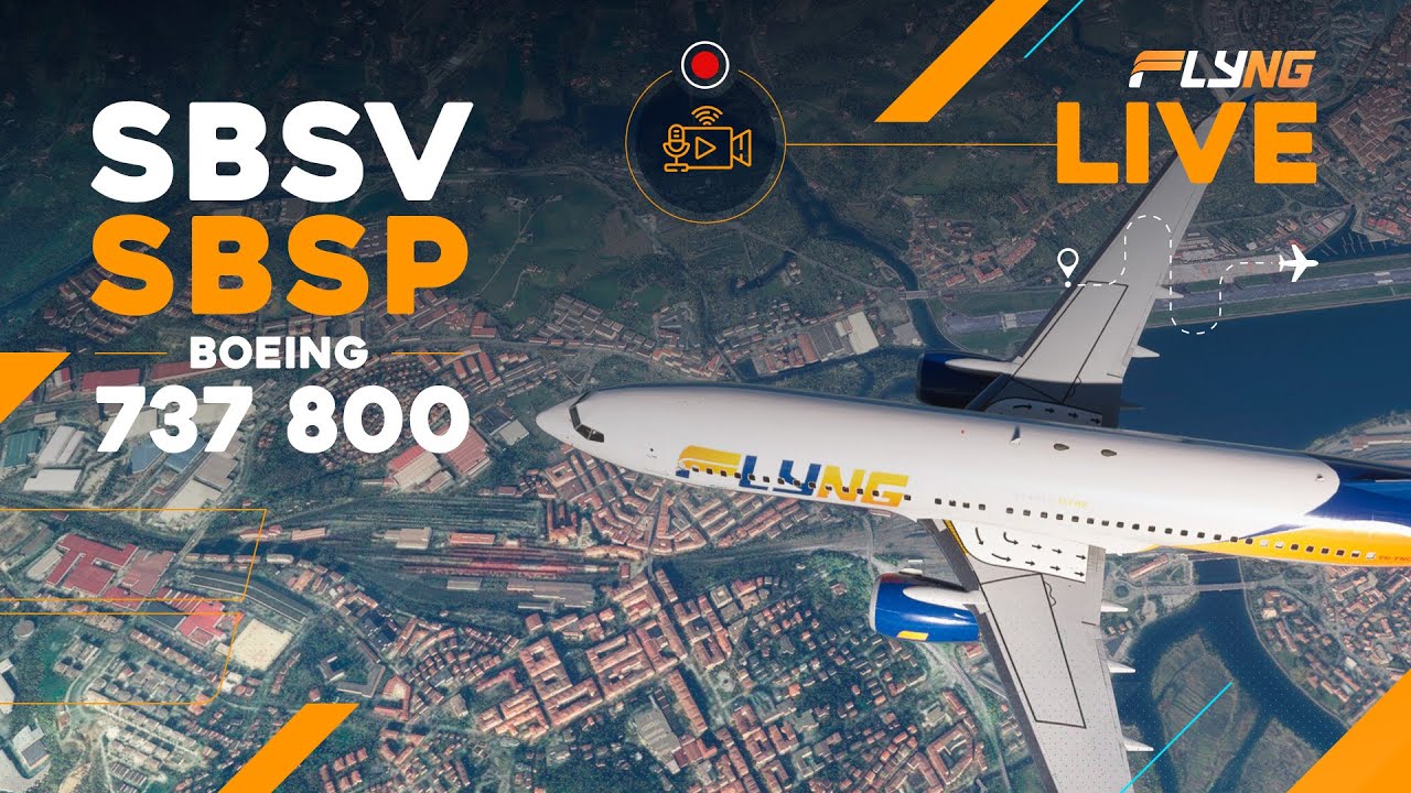 Piloto Real de 737 no Flight Simulator | SBSV - SBSP - YouTube
