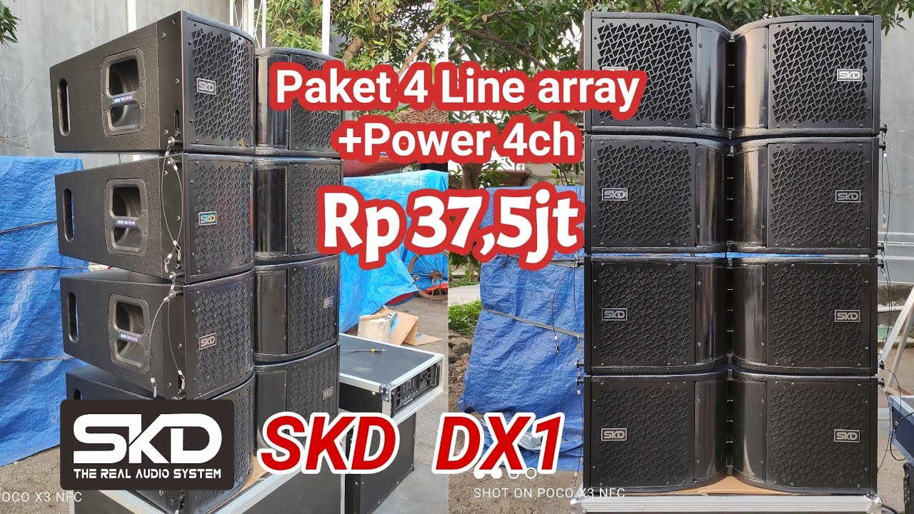 Line array SKD DX1neo produk dari DS AUDIO-DEMAK WA 085801239433 - YouTube