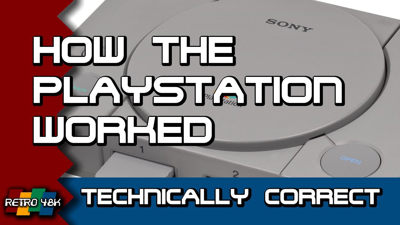 Technically Correct How the Sony Playstation Worked - YouTube