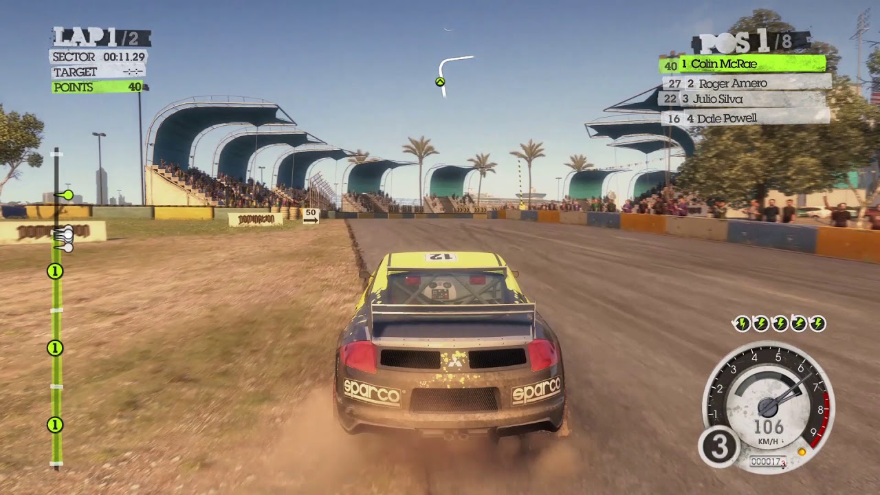 Colin McRae DiRT 2 Mitsubishi Eclipse GT (Rallycross) - YouTube
