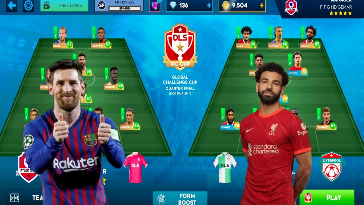 DLS 24 PLAY AGAIN LIVERPOOL MESSI IS ON FIRE 🔥 NOW.R2G 4K GAMEPLAY FTG ...