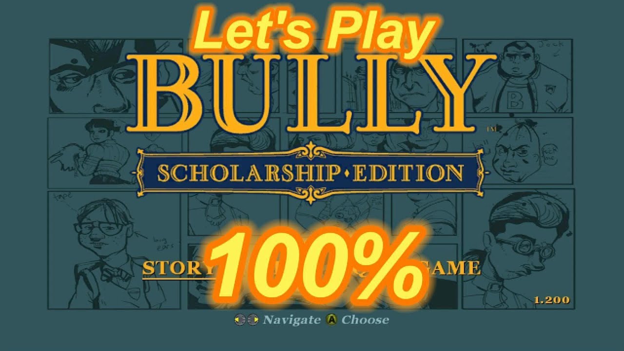 Bully Game 100% - Lets Play EP1 - YouTube
