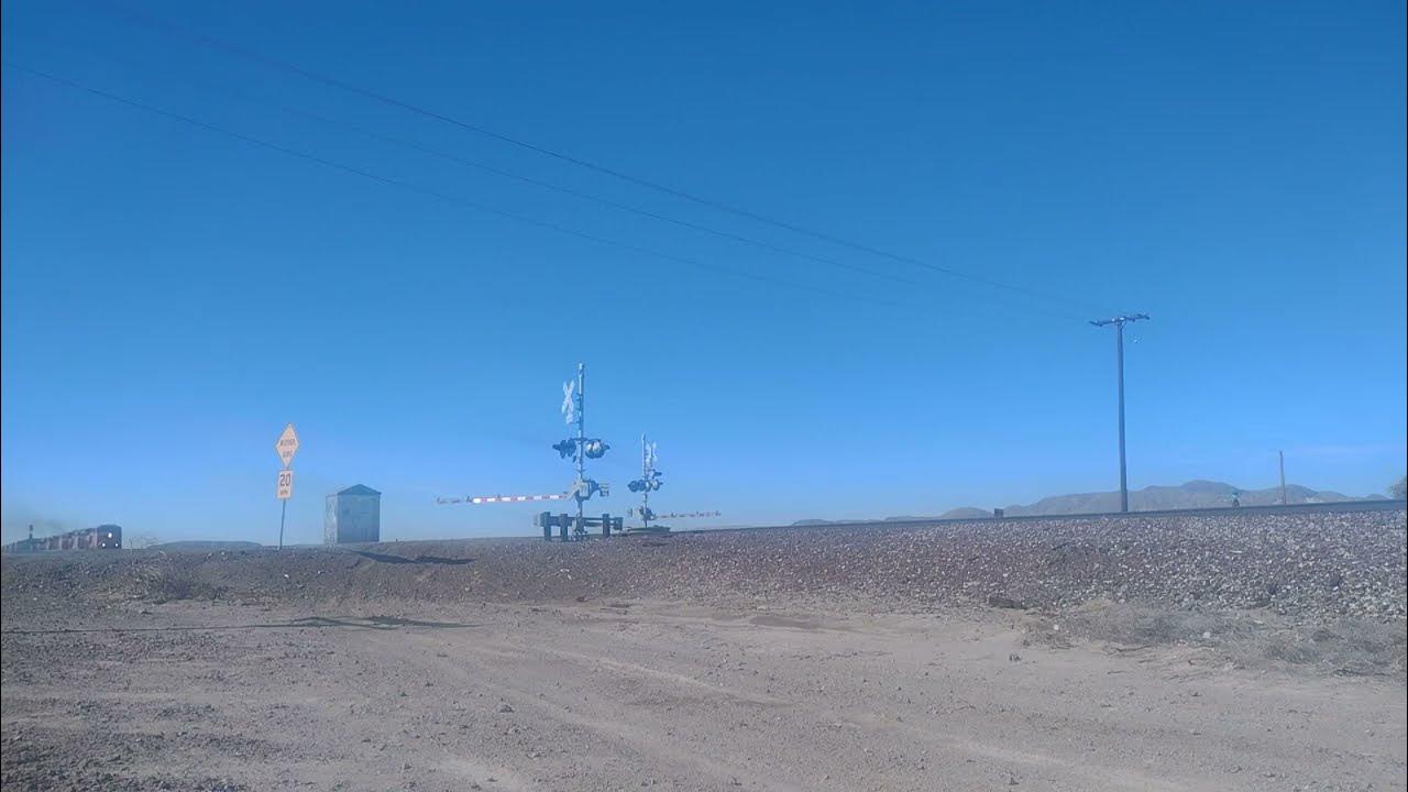 Monster EB BNSF Manifest Train At Minneola Ca! #bigbossrailfanner - YouTube