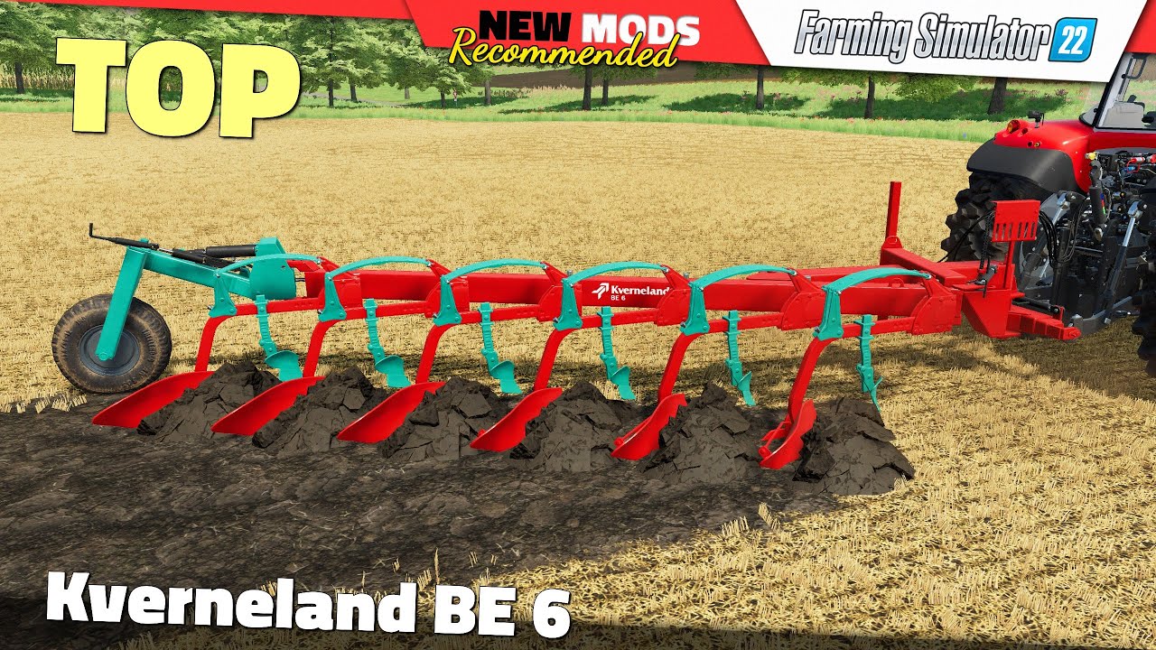 FS22 | Kverneland BE 6 - Farming Simulator 22 New Mods Review 2K60 ...