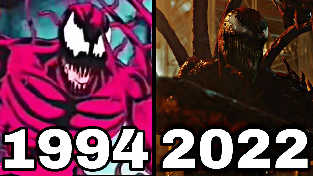 Evolution of Carnage in Cartoons Movies 1994 To 2022 - YouTube