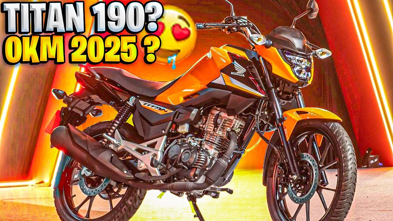 LANÇAMENTO EXCLUSIVO DA NOVA LINHA CG 160 EM DETALHES TITAN 160 2025 ...