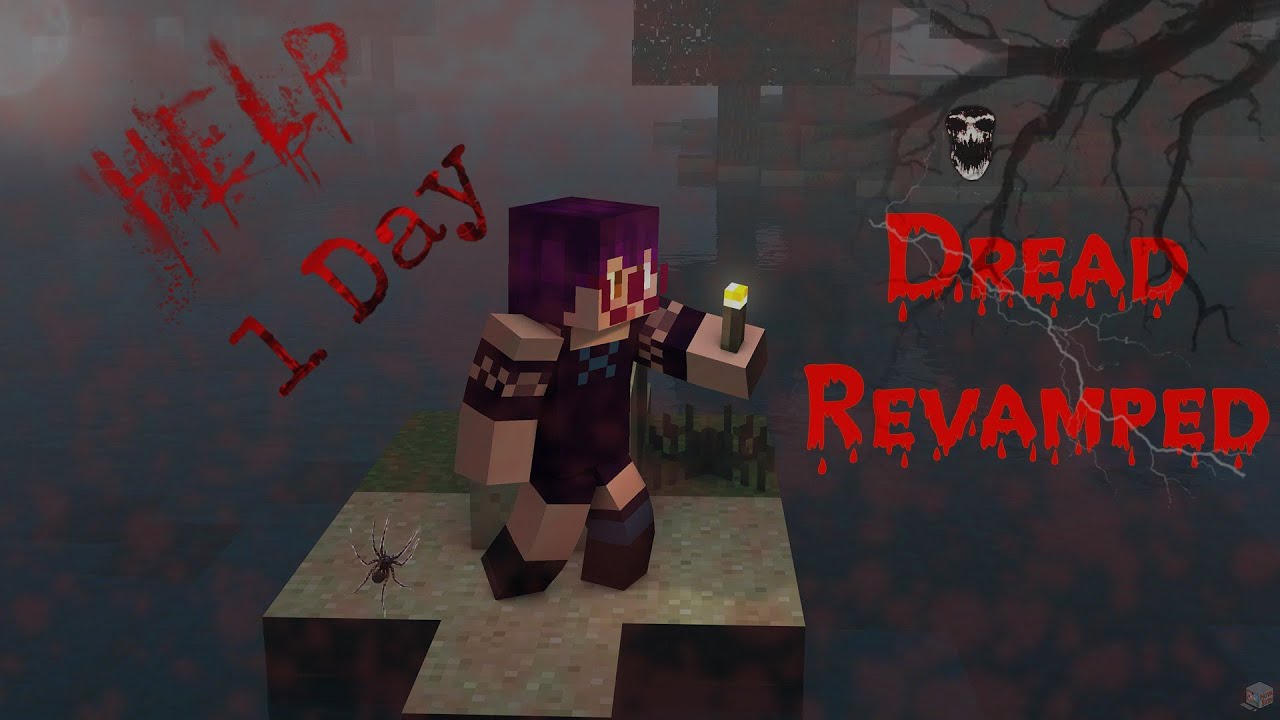 Dread Revamped ☠☠ || El bioma maldito de Minecraft 😱😱 || Parte 1 😈 ...
